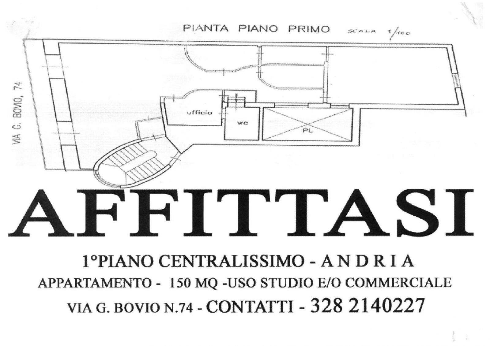 Andria : Affittasi appartamento uso studio – Ordine degli Avvocati di Trani